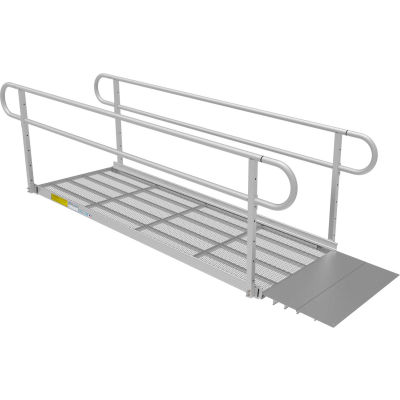 EZ-ACCESS PATHWAY 3G Wheelchair Ramp Kit, 8FT, 36" Use W, Expanded ...